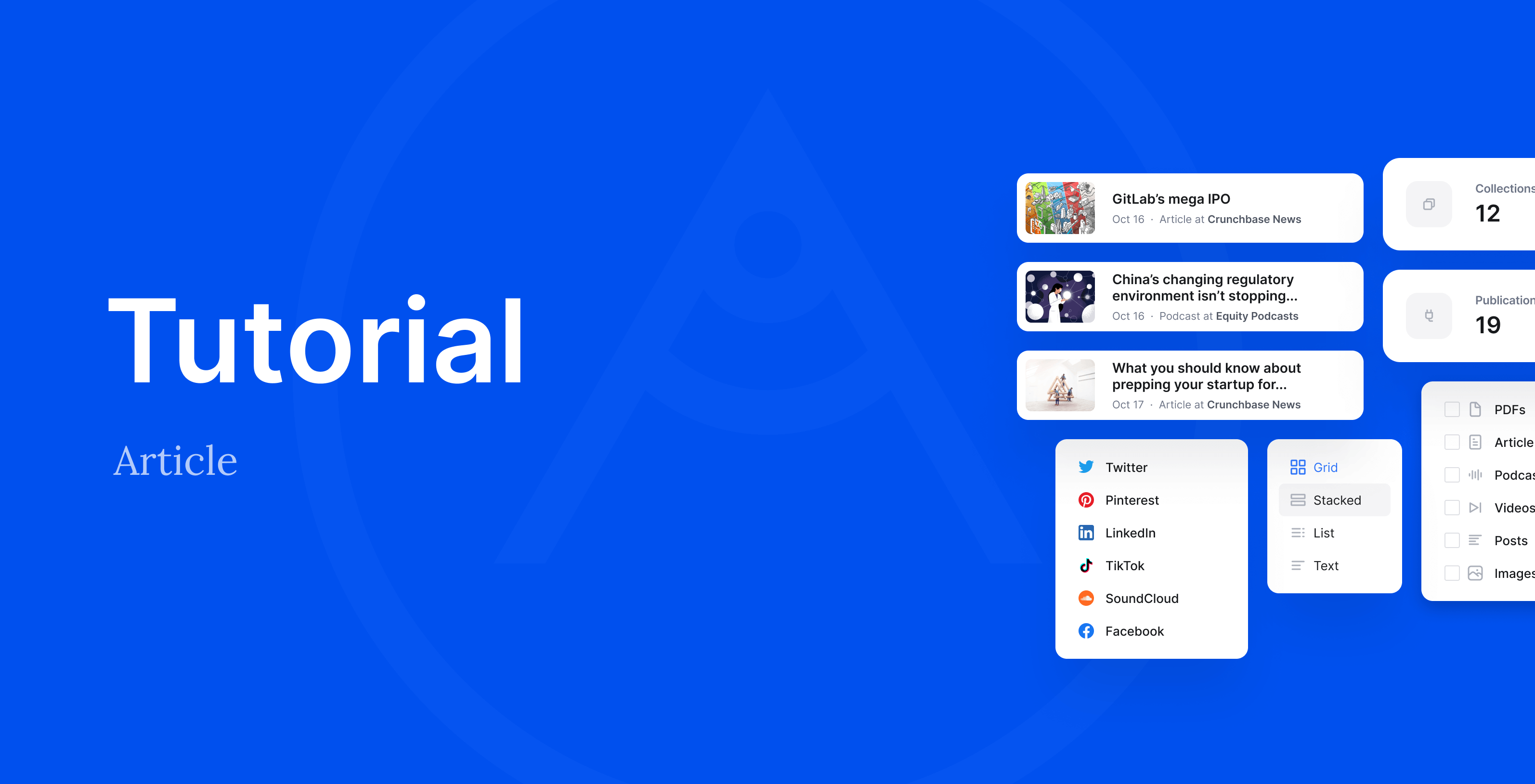 How to share content items