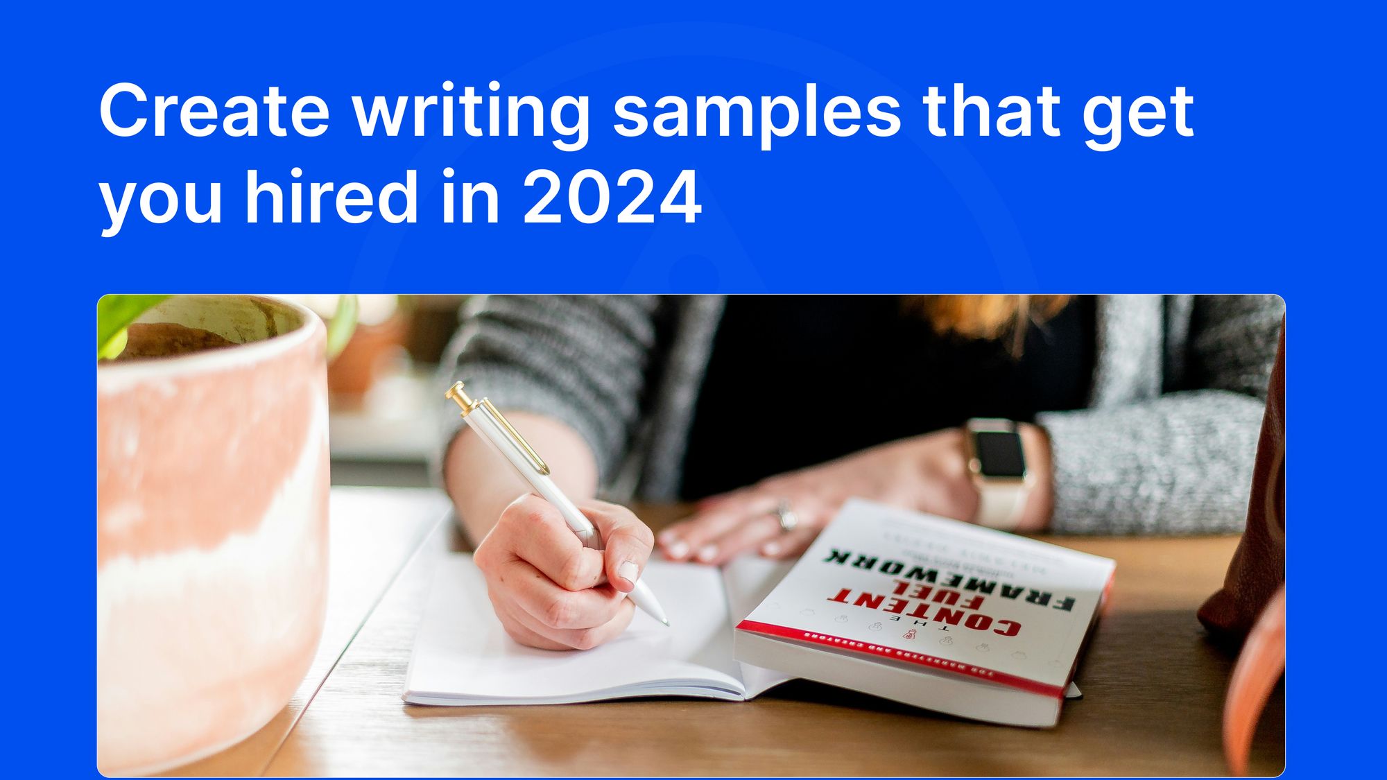 How to Create Writing Samples for Your Content Writing Portfolio in ...