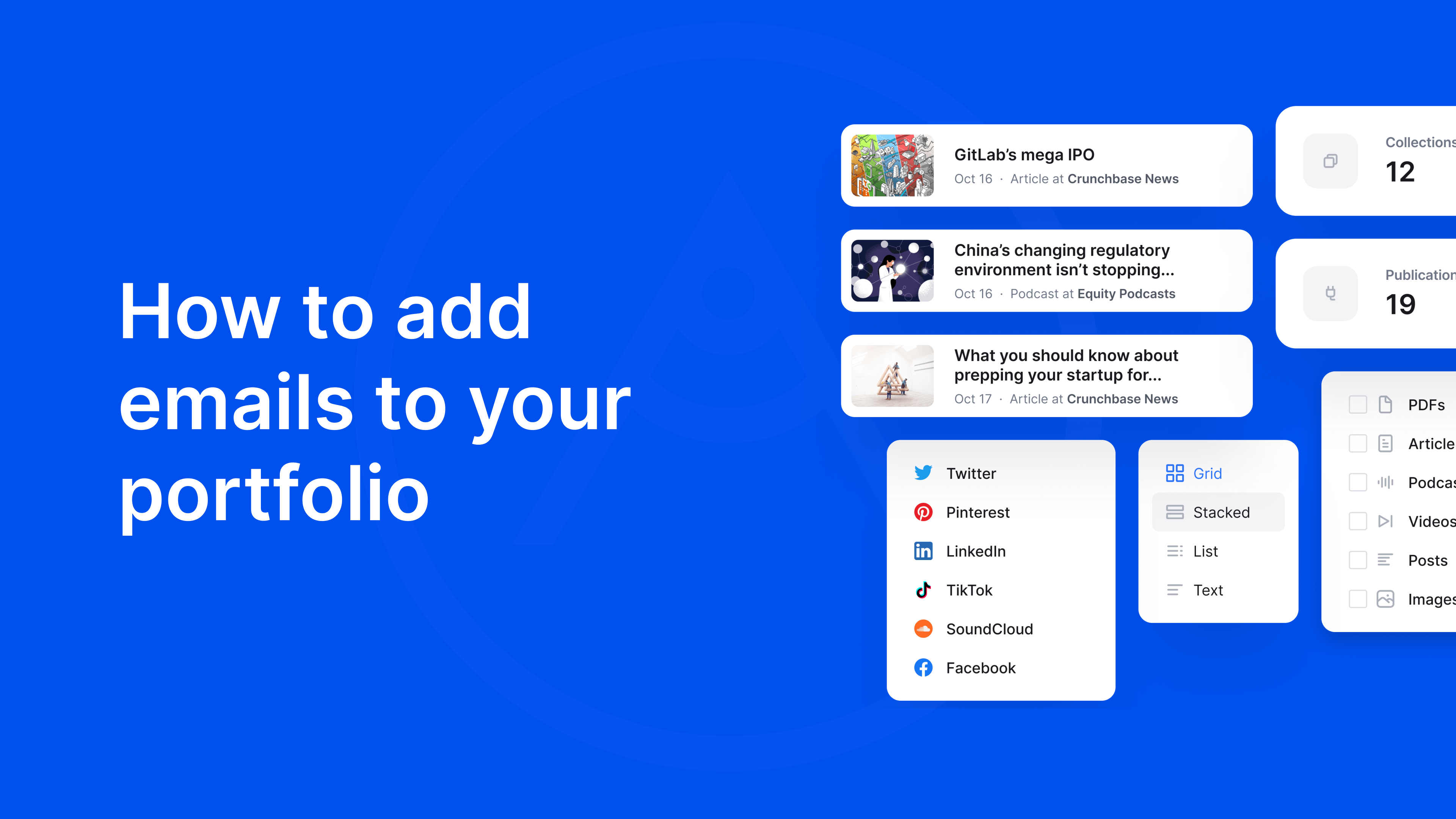 How to Add Emails as Work Samples to Your Authory Portfolio