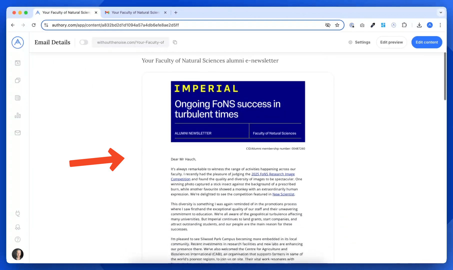 How to Add Emails as Work Samples to Your Authory Portfolio