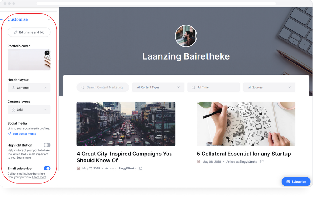 Content Marketing Portfolio — A Step-by-Step Guide with Examples