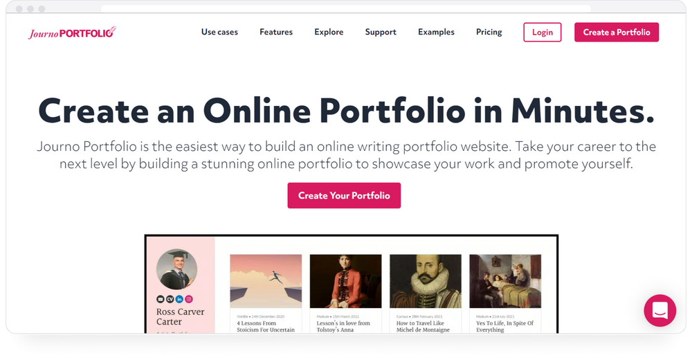 Journo Portfolio vs WordPress vs Authory