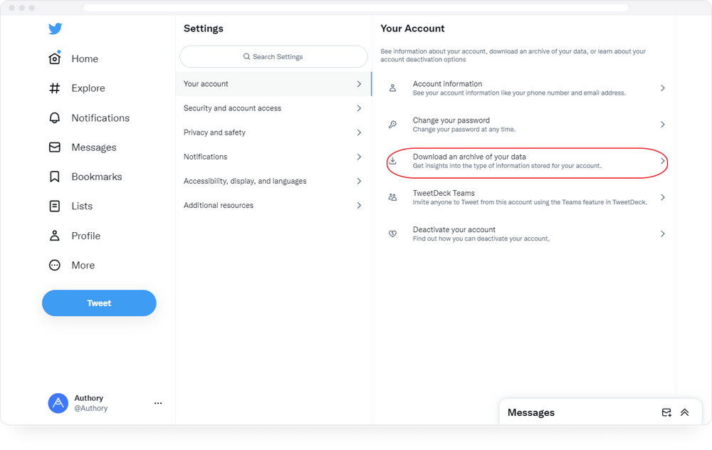 Twitter Backup: Get a Free Auto-Updating Twitter Backup in Just 60 Minutes