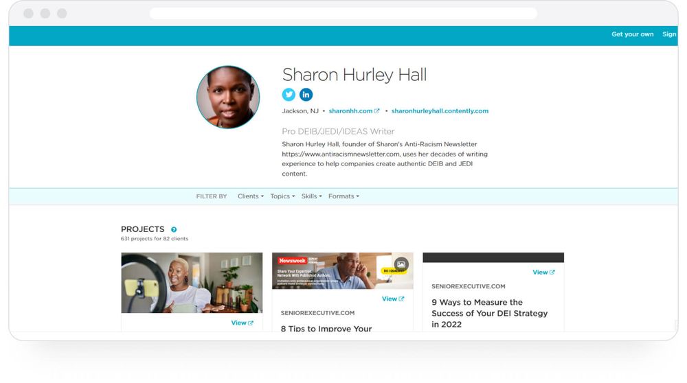 Contently Portfolio — Pros, Cons & Alternatives