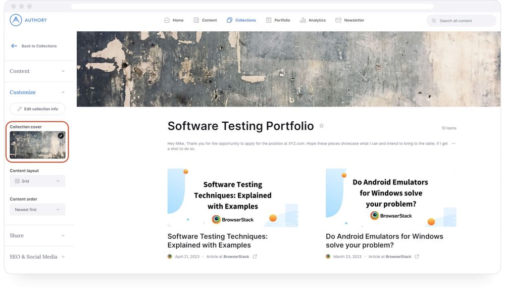 How to personalize your portfolio for each prospective client