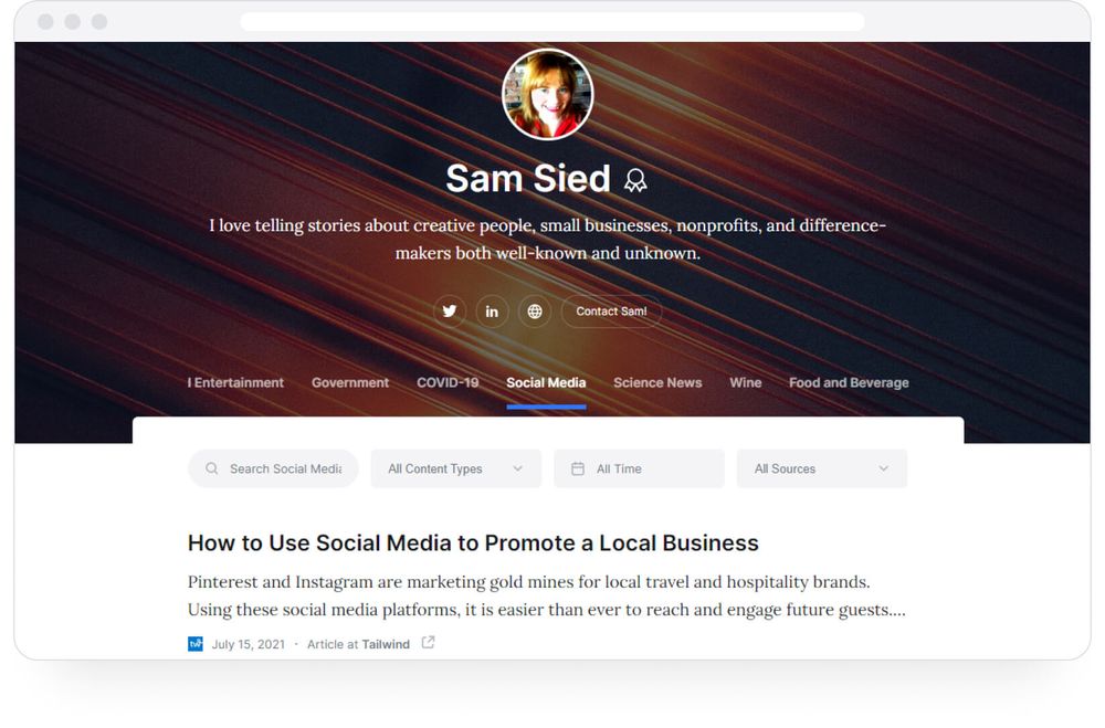 Try This Social Media Portfolio Template to Stand Out to Your Clients ...