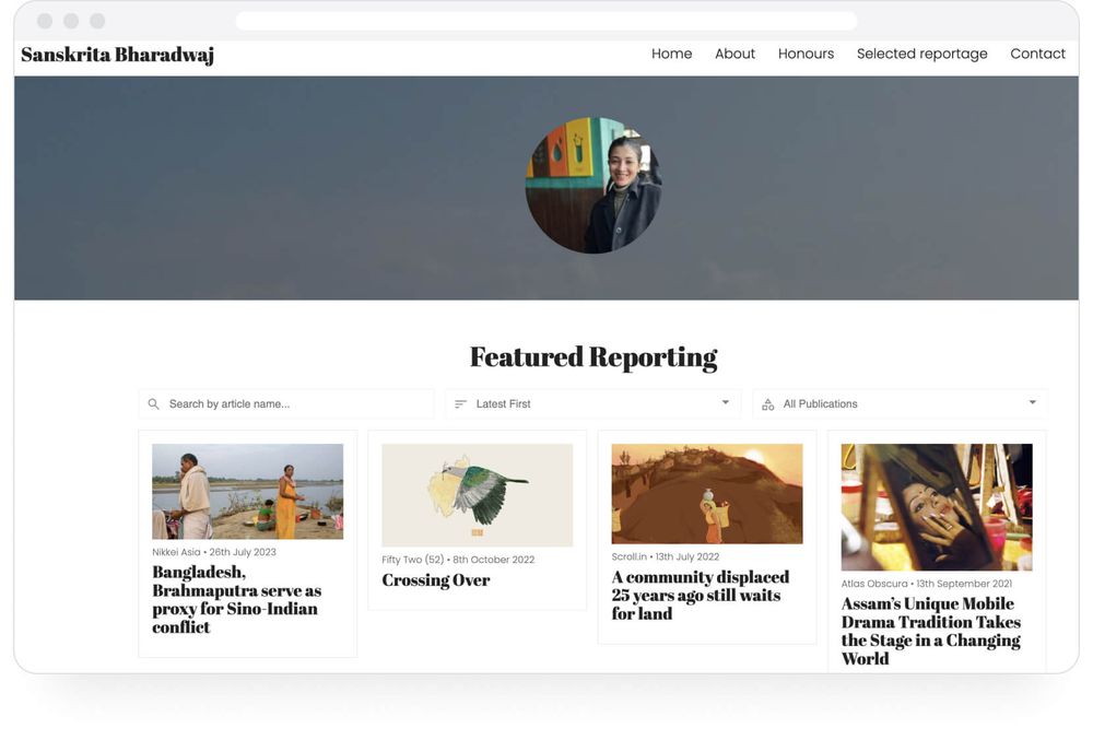 10 Journalism Portfolio Examples You Should Consult Before Creating ...