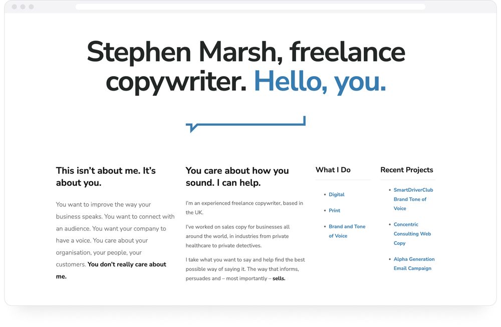 10 Copywriting Portfolio Examples + How to Build the Perfect ...