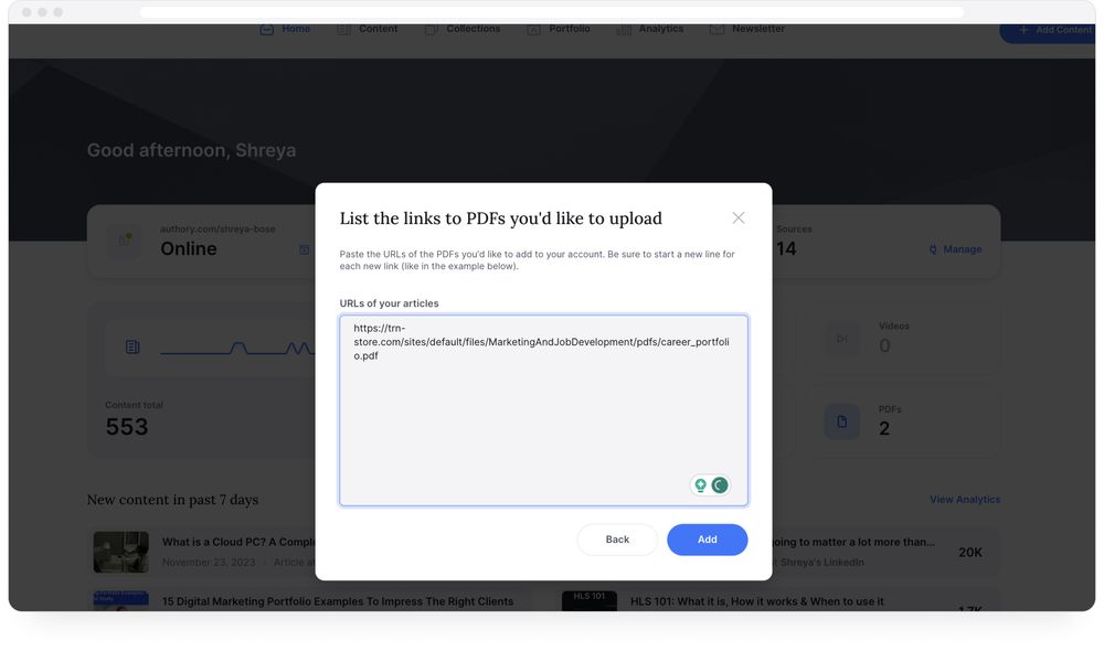 Professional Career Portfolio Examples (PDF and otherwise) + How To ...