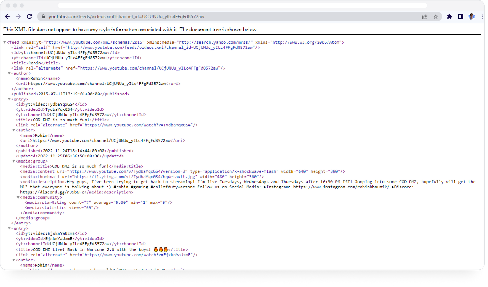 Create a YouTube RSS Feed With Vastly Increased Limits