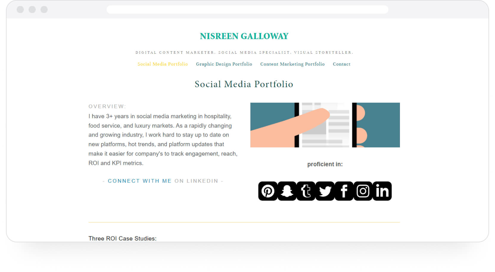 Sample Portfolio: 20 Sample Portfolio(s) for Inspiration