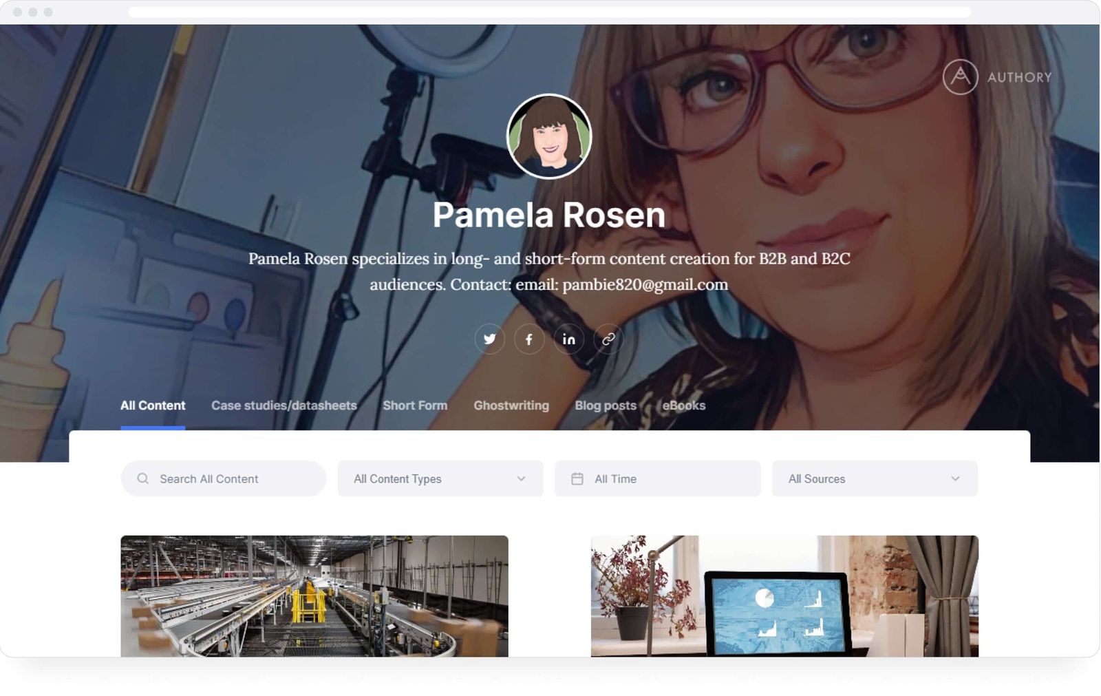 12 Top Writing Portfolio Examples to Inspire You (2024)