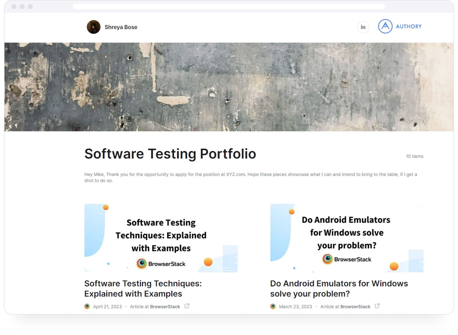 How to personalize your portfolio for each prospective client
