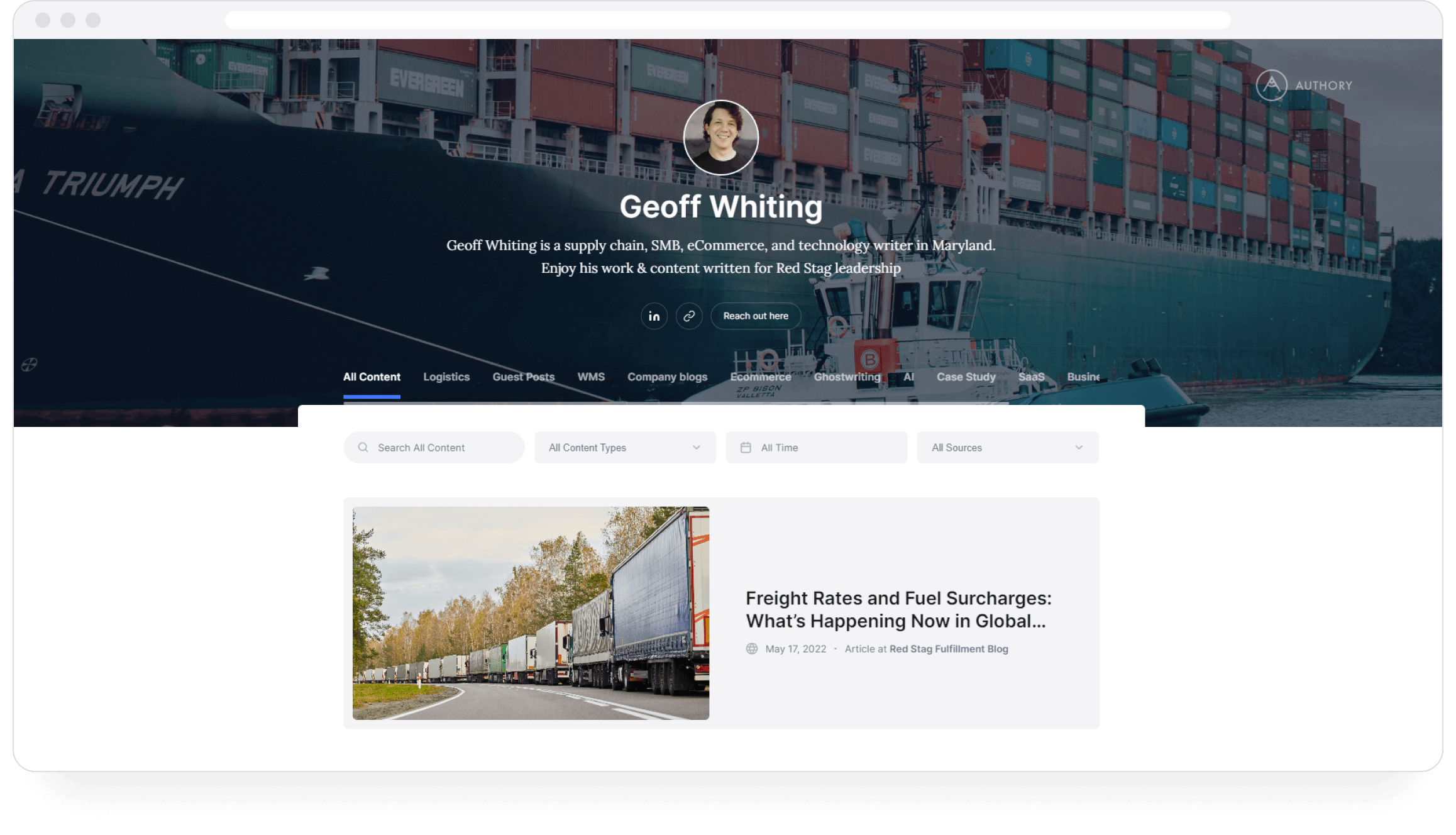 6 Content Creator Portfolio Examples to Get Inspired
