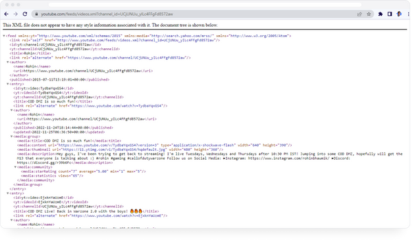 Create a YouTube RSS Feed With Vastly Increased Limits